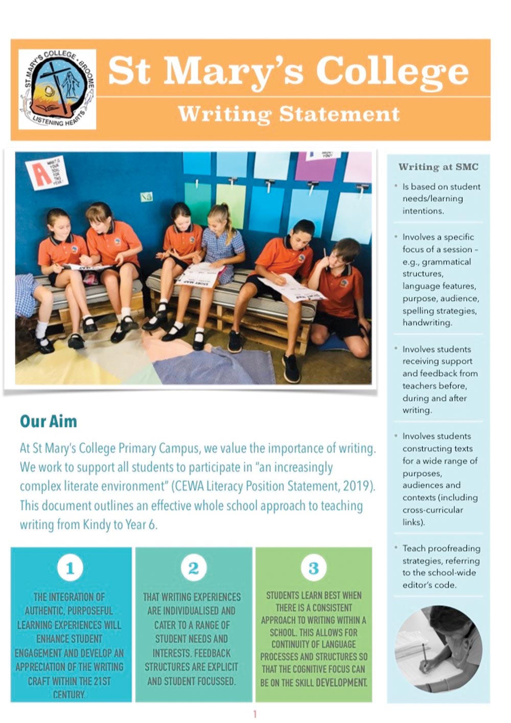 English – St Mary's College Broome